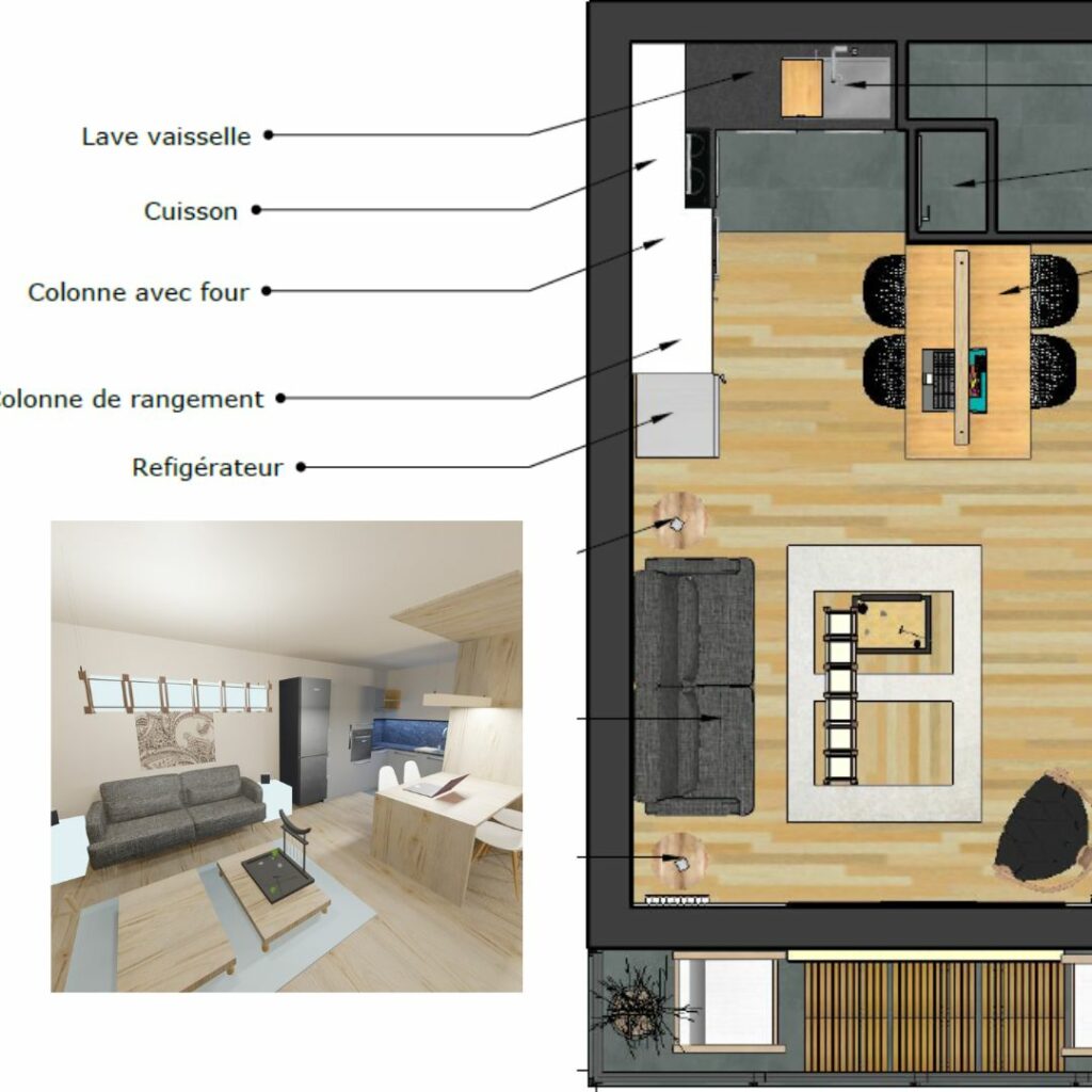 Comment aménager une cuisine en angle : 5 exemples concrets