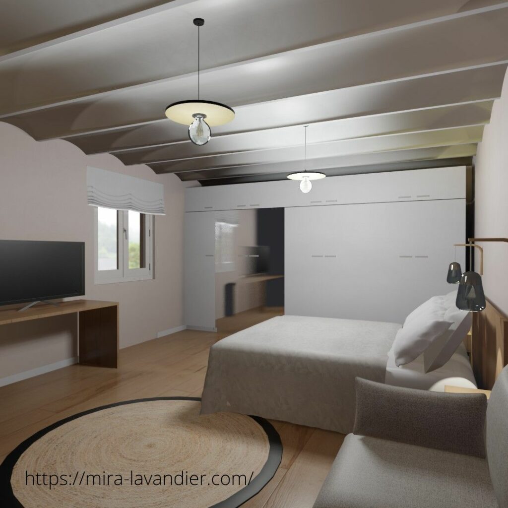 Comment aménager une chambre 25m2