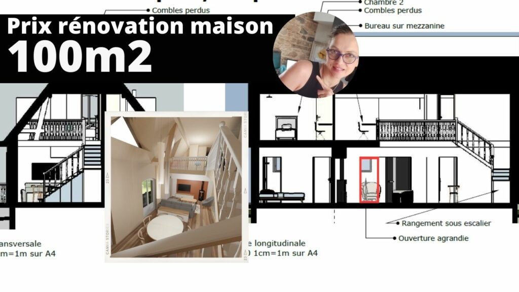 Quel est le prix renovation maison 100m2 moyen?