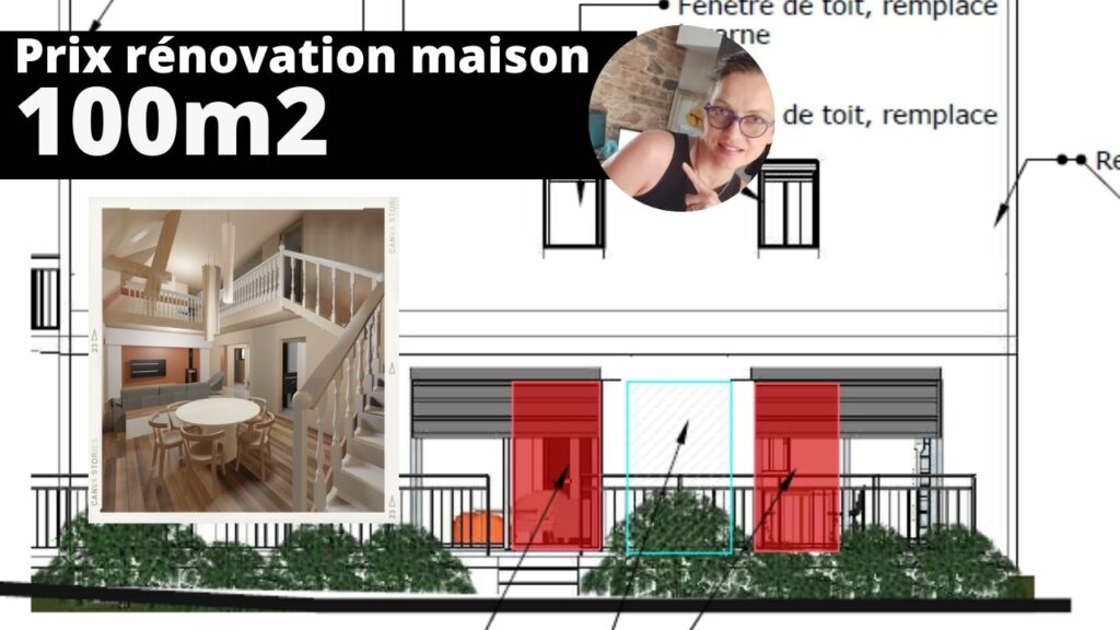 Quel est le prix renovation maison 100m2 moyen?