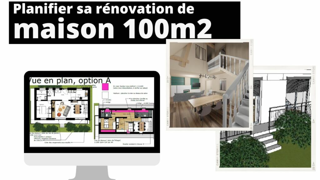 Planifier sa renovation maison 100m2