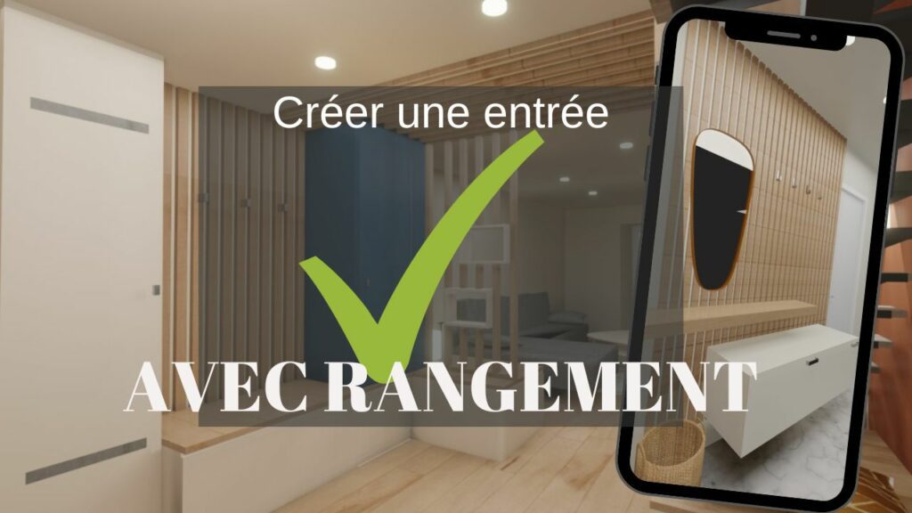 Comment créer une entrée avec rangement